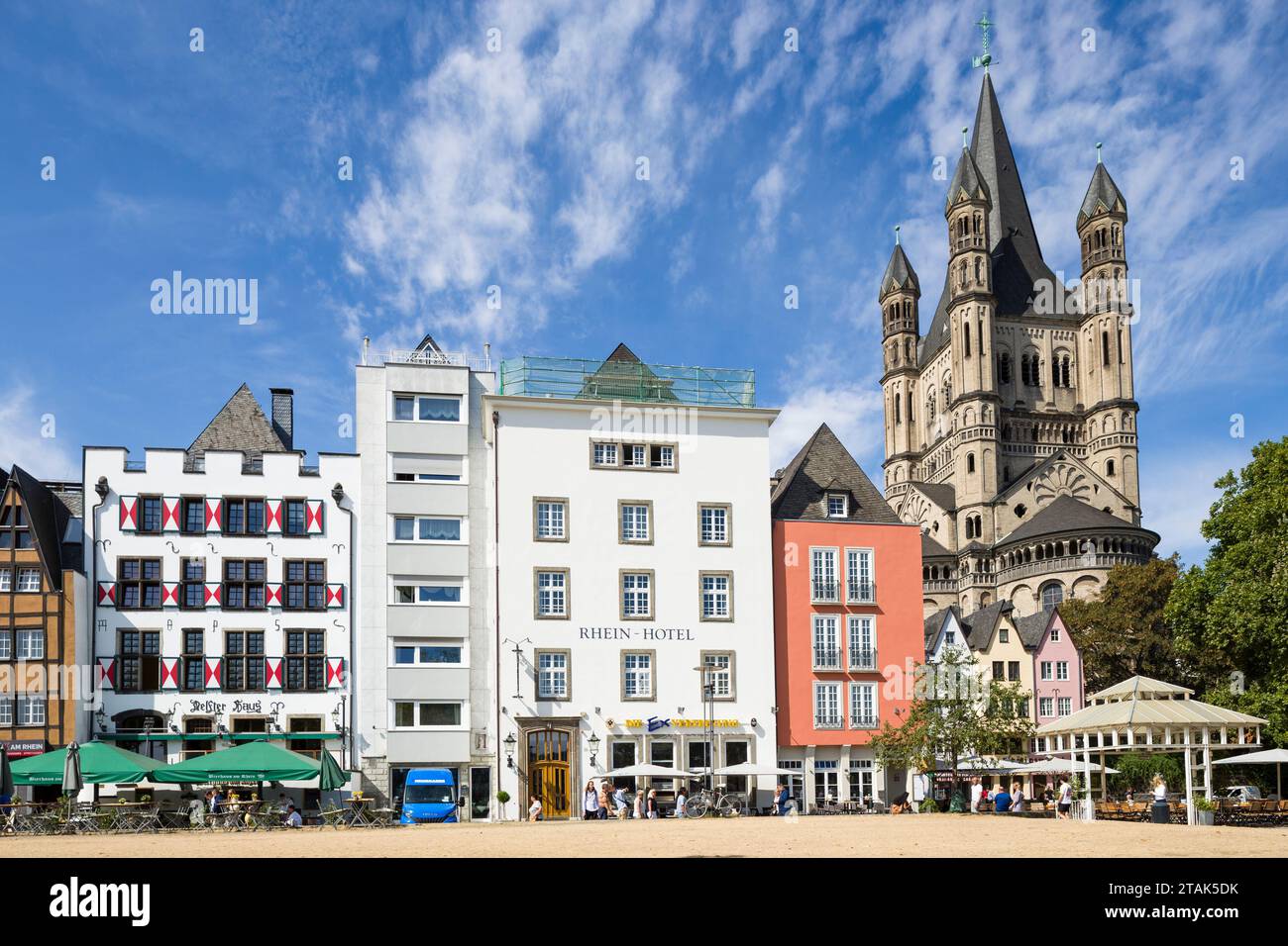 The Romanesque Church of Great St Martin / Gross St Martin, Cologne ...