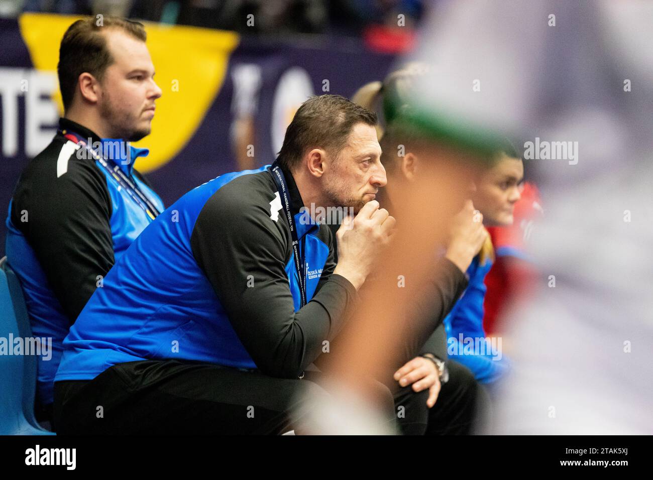 Frederikshavn, Denmark. 30th Nov, 2023. Assistant coach Daniel Curda of ...