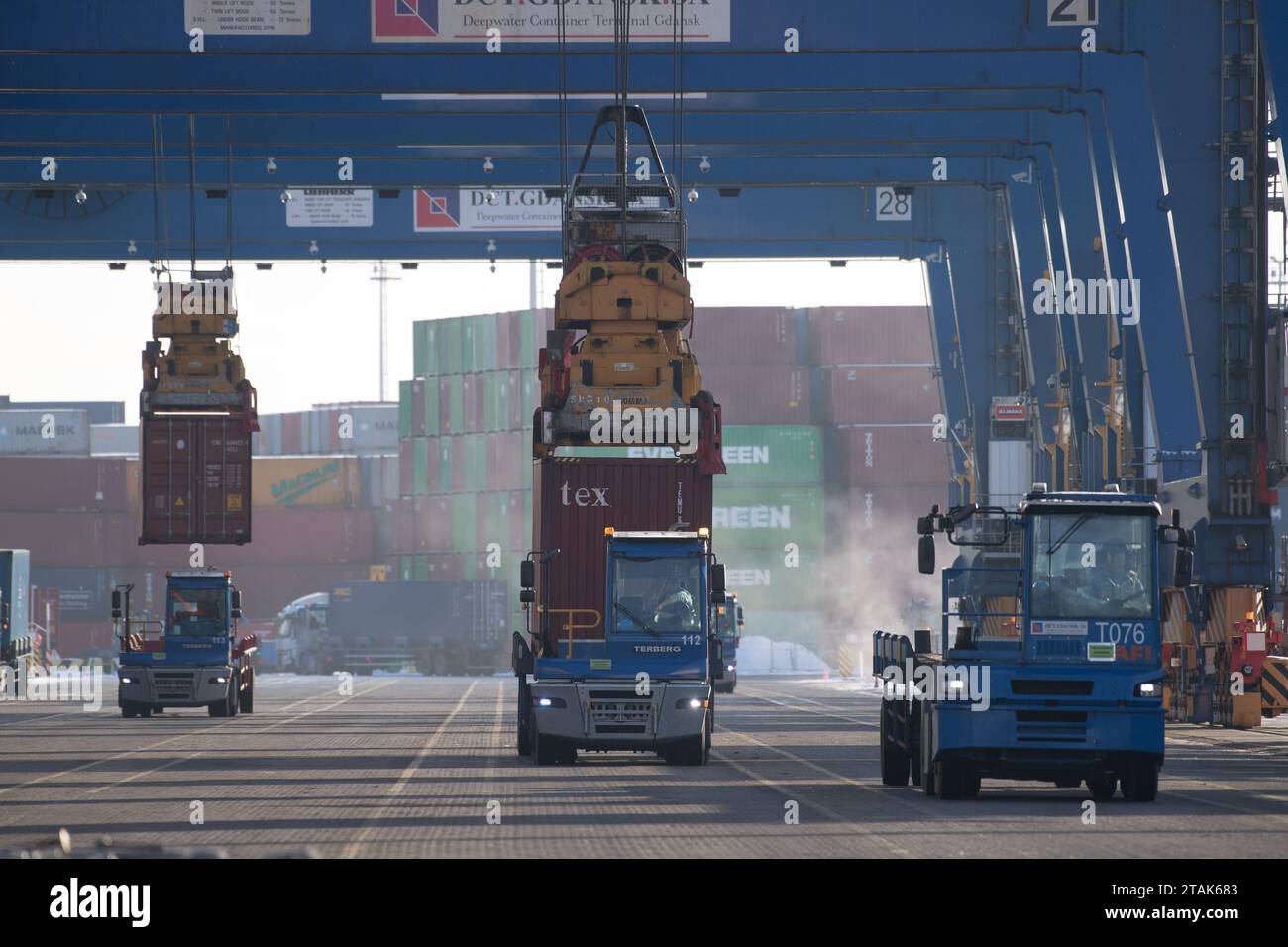 Gdansk, Poland. 1 December 2023. One of the newest and the biggest ...