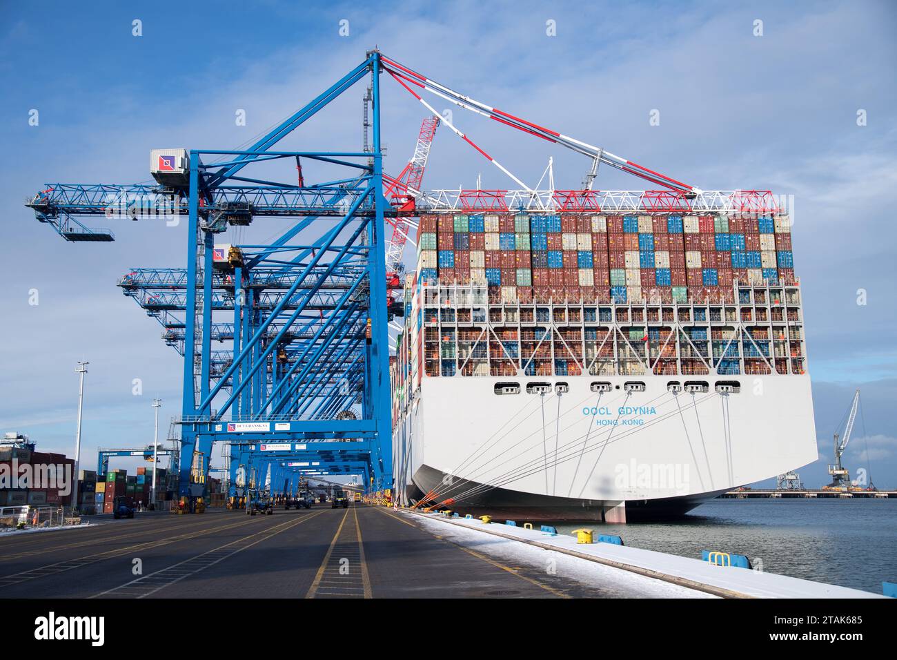 Gdansk, Poland. 1 December 2023. One of the newest and the biggest ...