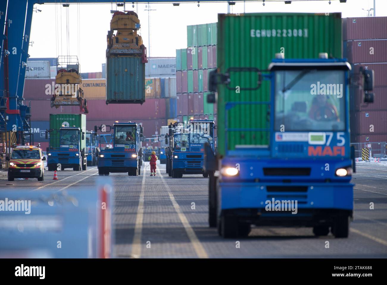 Gdansk, Poland. 1 December 2023. One of the newest and the biggest ...