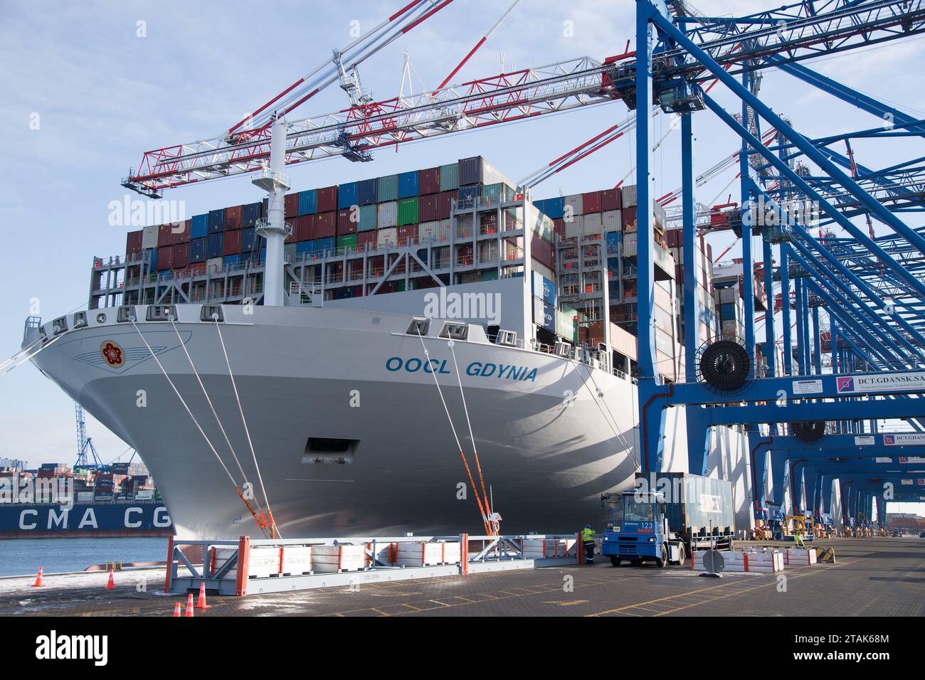 Gdansk, Poland. 1 December 2023. One of the newest and the biggest ...