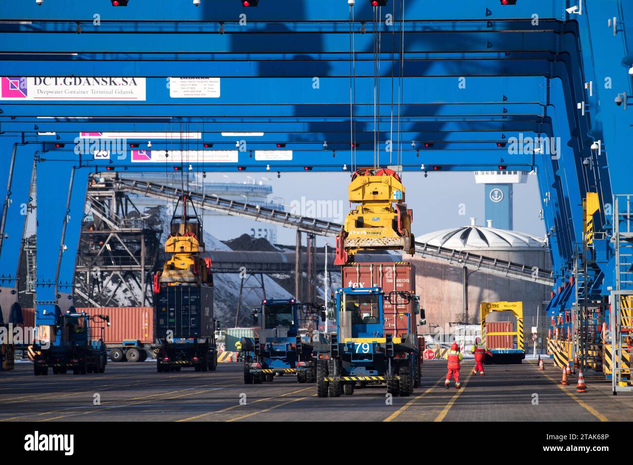 Gdansk, Poland. 1 December 2023. One of the newest and the biggest ...