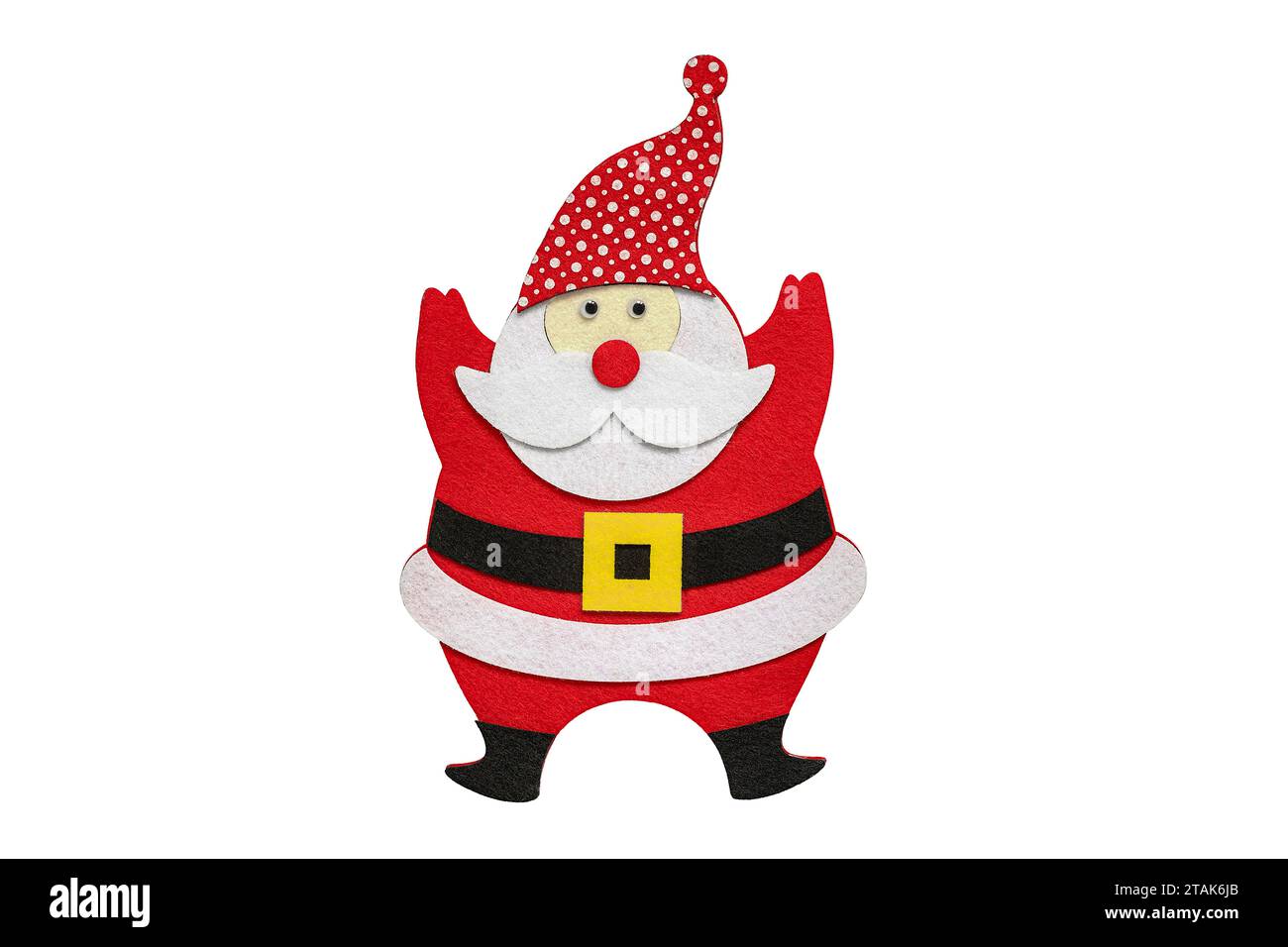 Funny santa claus merry christmas happy new year celebration hi-res ...