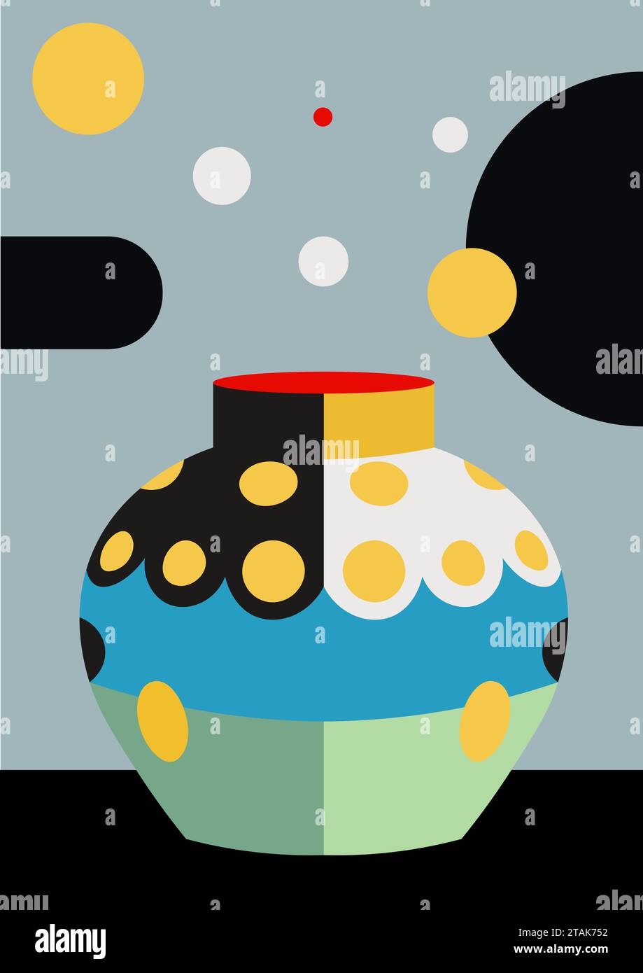 Abstract vector painting for interior Stock Vector Image & Art - Alamy