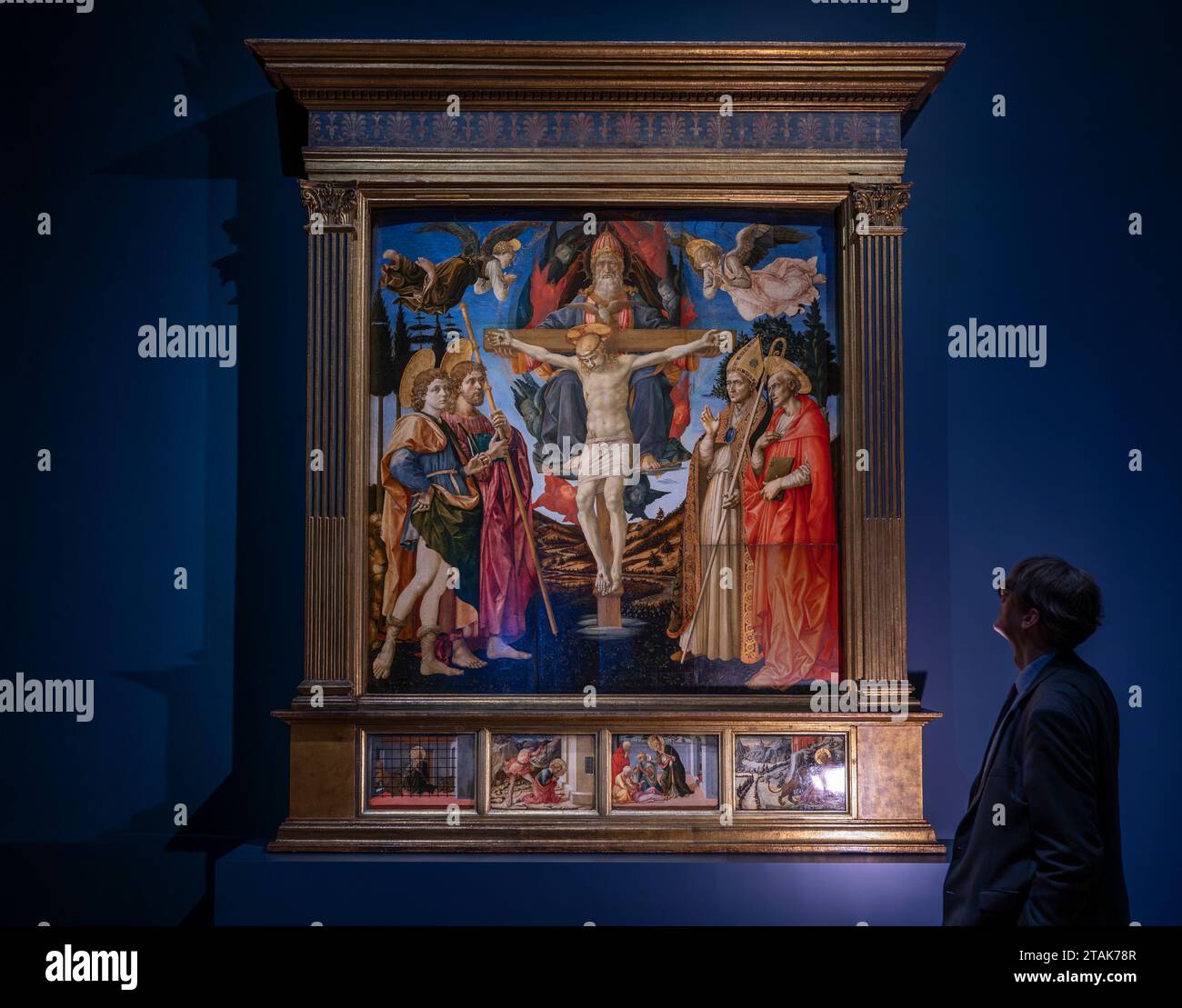 The National Gallery, London, UK. 1st Dec, 2023. The first-ever career ...