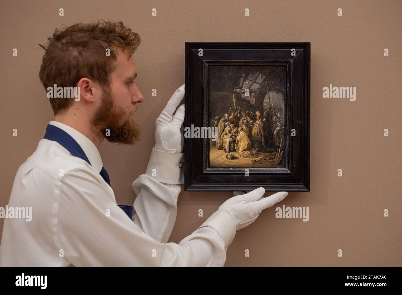 One of the artists rarest history paintings hi-res stock photography ...