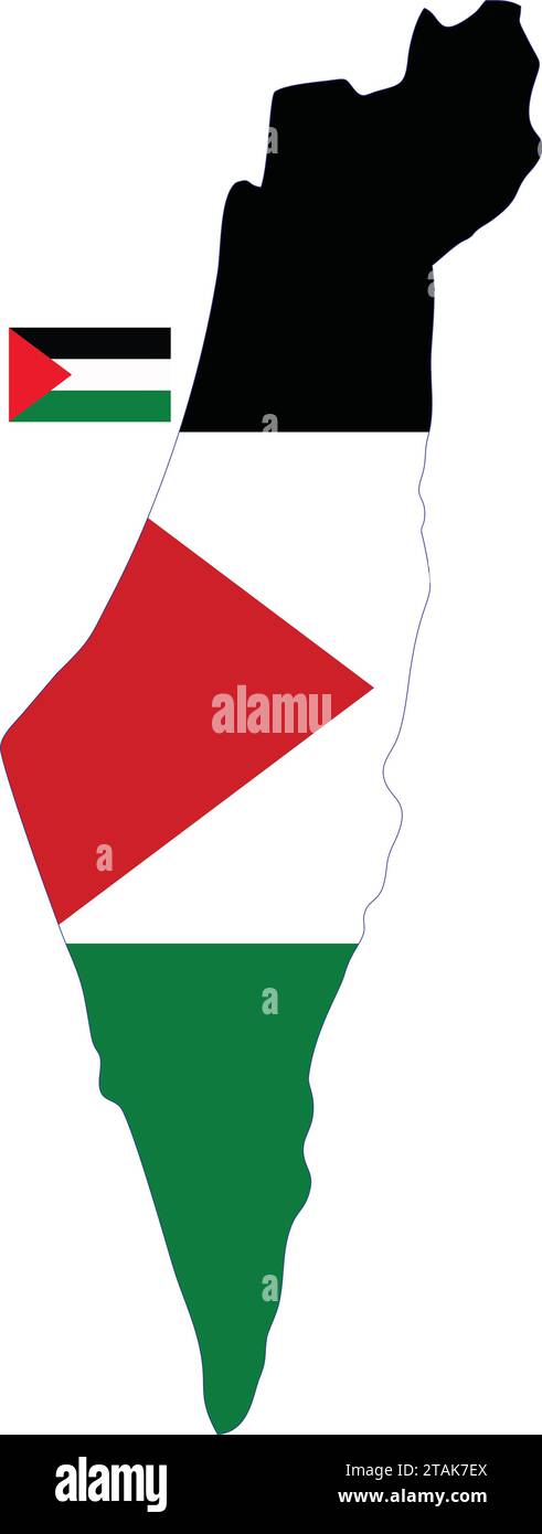 Palestine map hi-res stock photography and images - Alamy