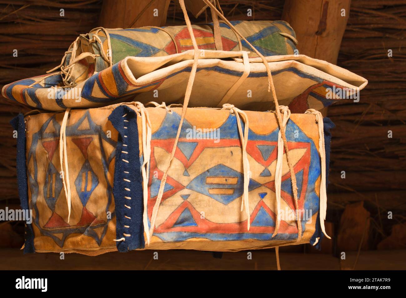 American indian parfleche hi-res stock photography and images - Alamy