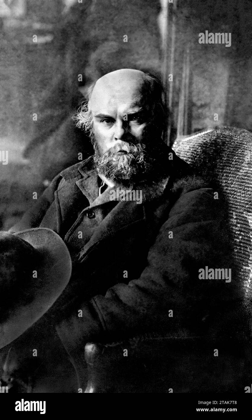 Paul Verlaine. Portrait of the French poet, Paul-Marie Verlaine (1844 ...