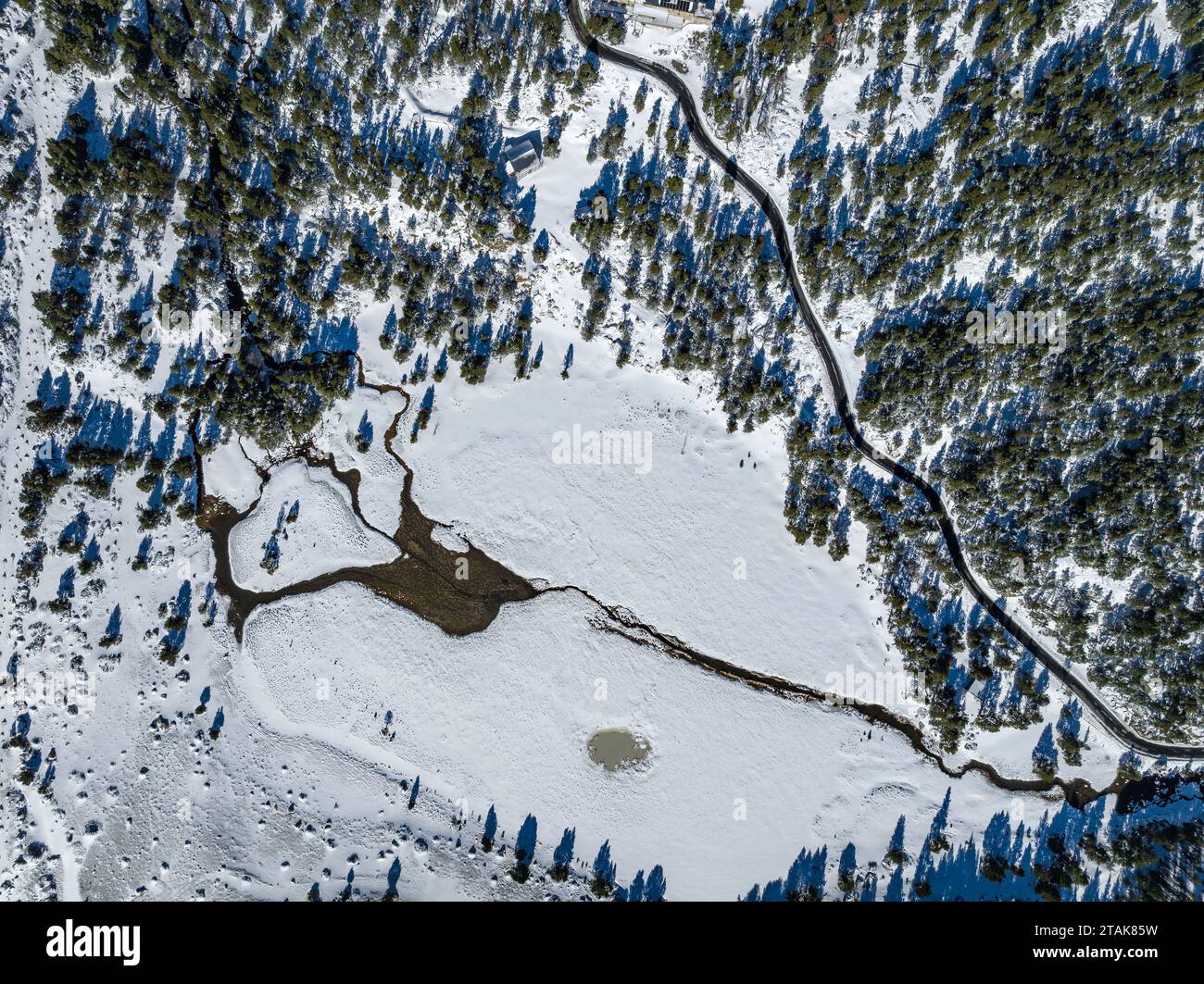 Aerial view of pyrenees hi-res stock photography and images - Alamy