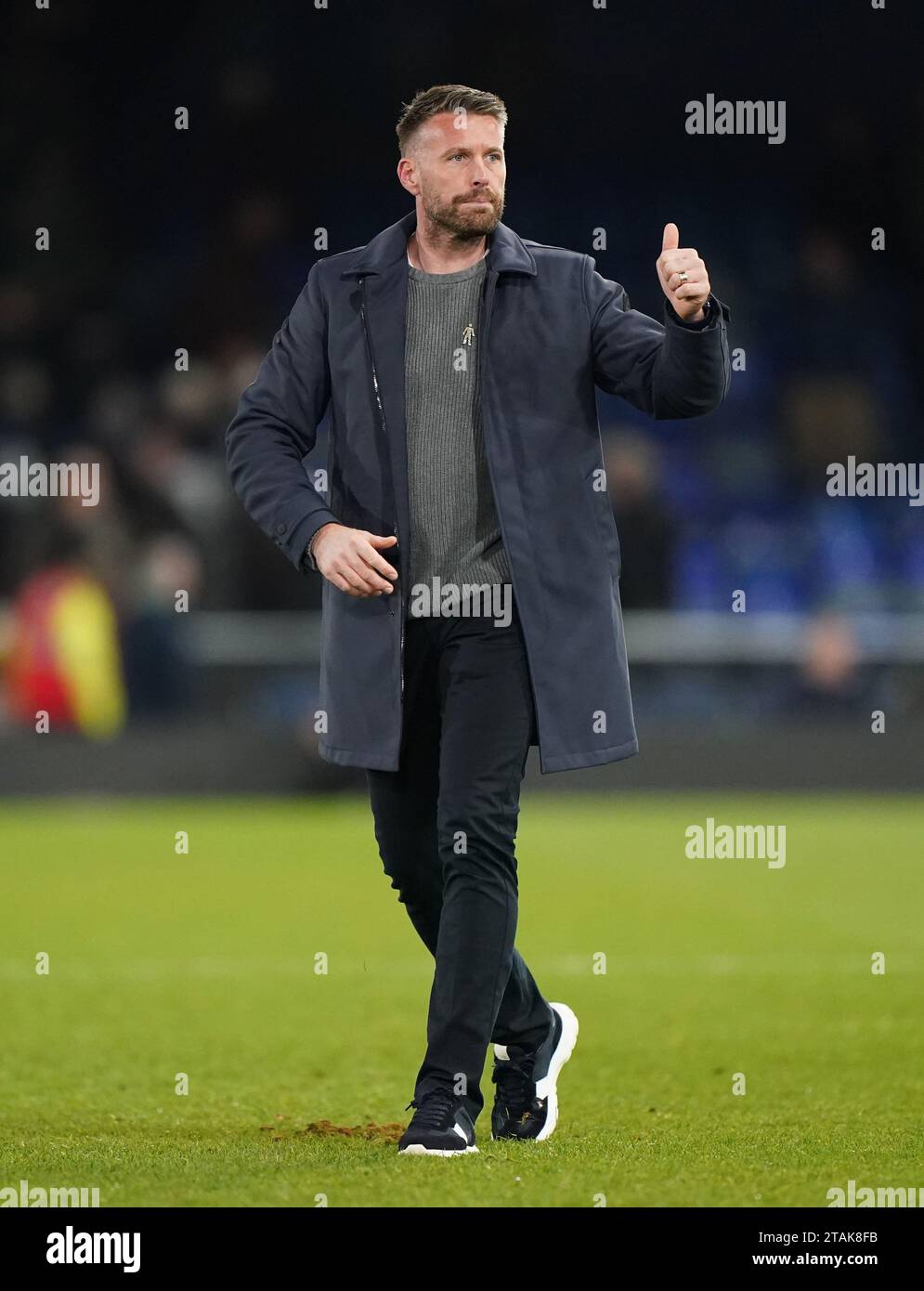File photo dated 25-11-2023 of Luton Town manager Rob Edwards who ...