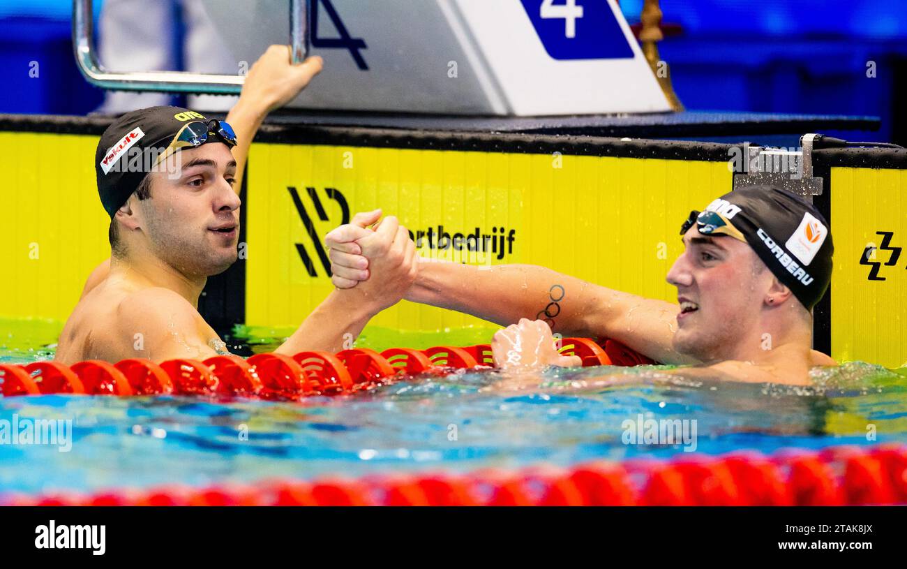 ROTTERDAM - Arno Kamminga (l0) and Caspar Corbeau on the second day of ...