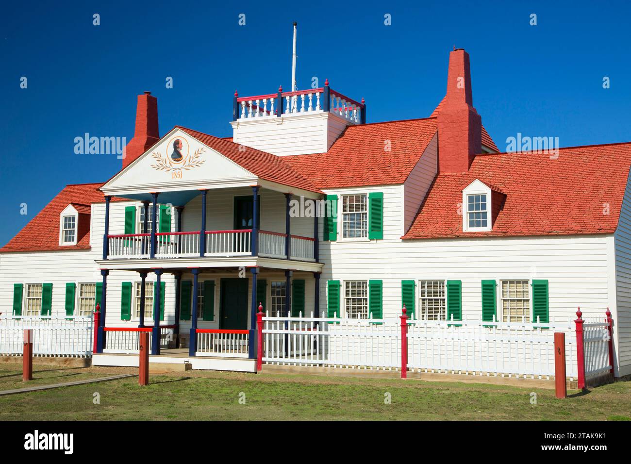 Bourgeois House, Fort Union Trading Post National Historic Site, North ...