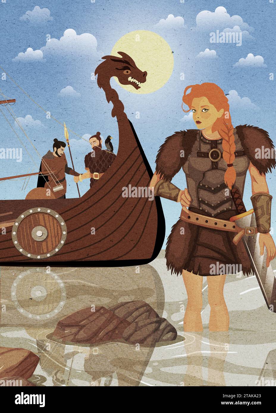 Viking warriors hi-res stock photography and images - Alamy