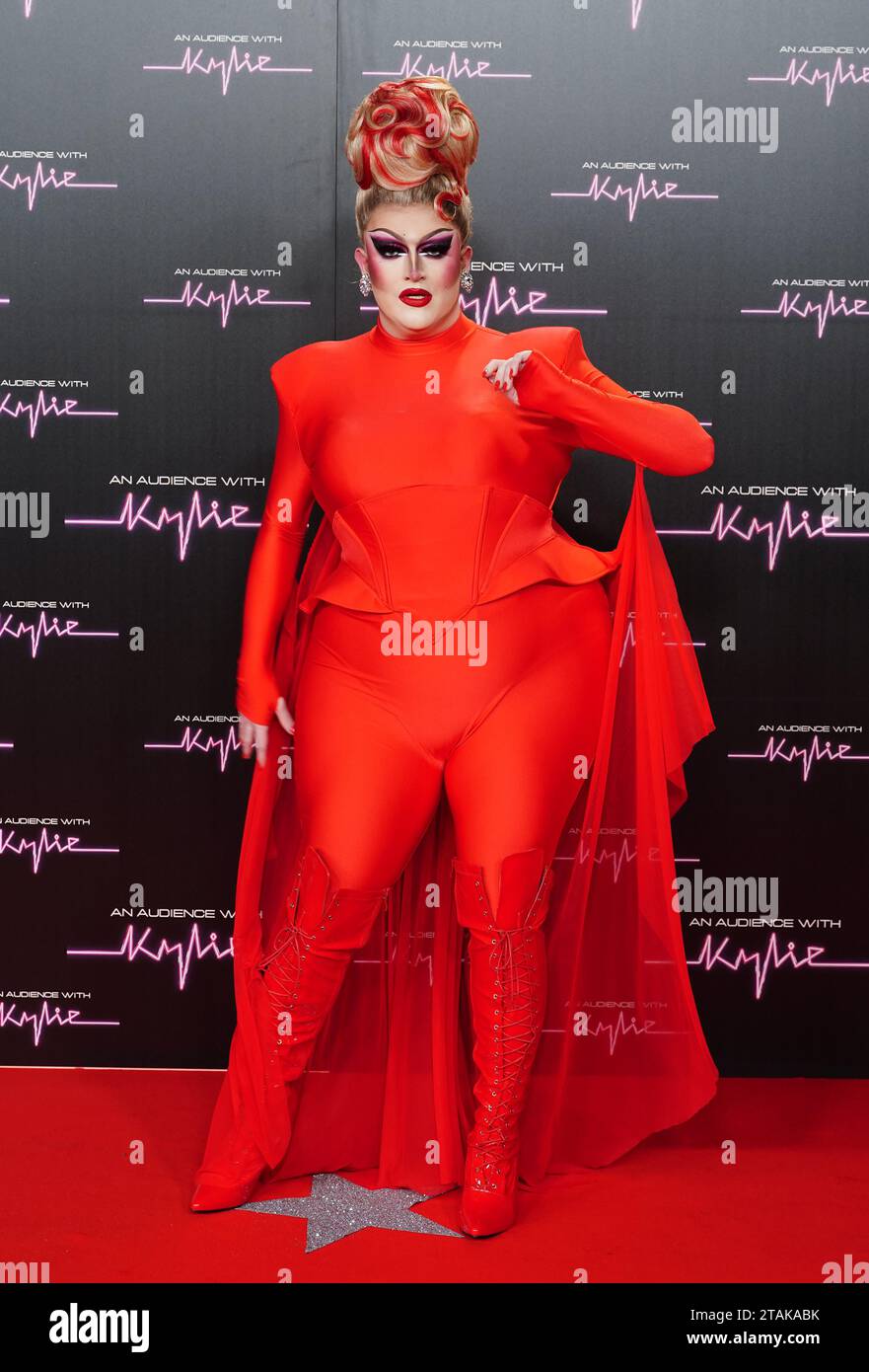 Lawrence Chaney attending An Audience With Kylie at the Royal Albert ...