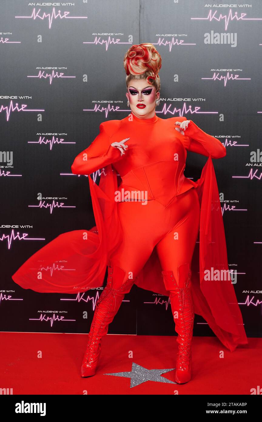 Lawrence Chaney attending An Audience With Kylie at the Royal Albert ...