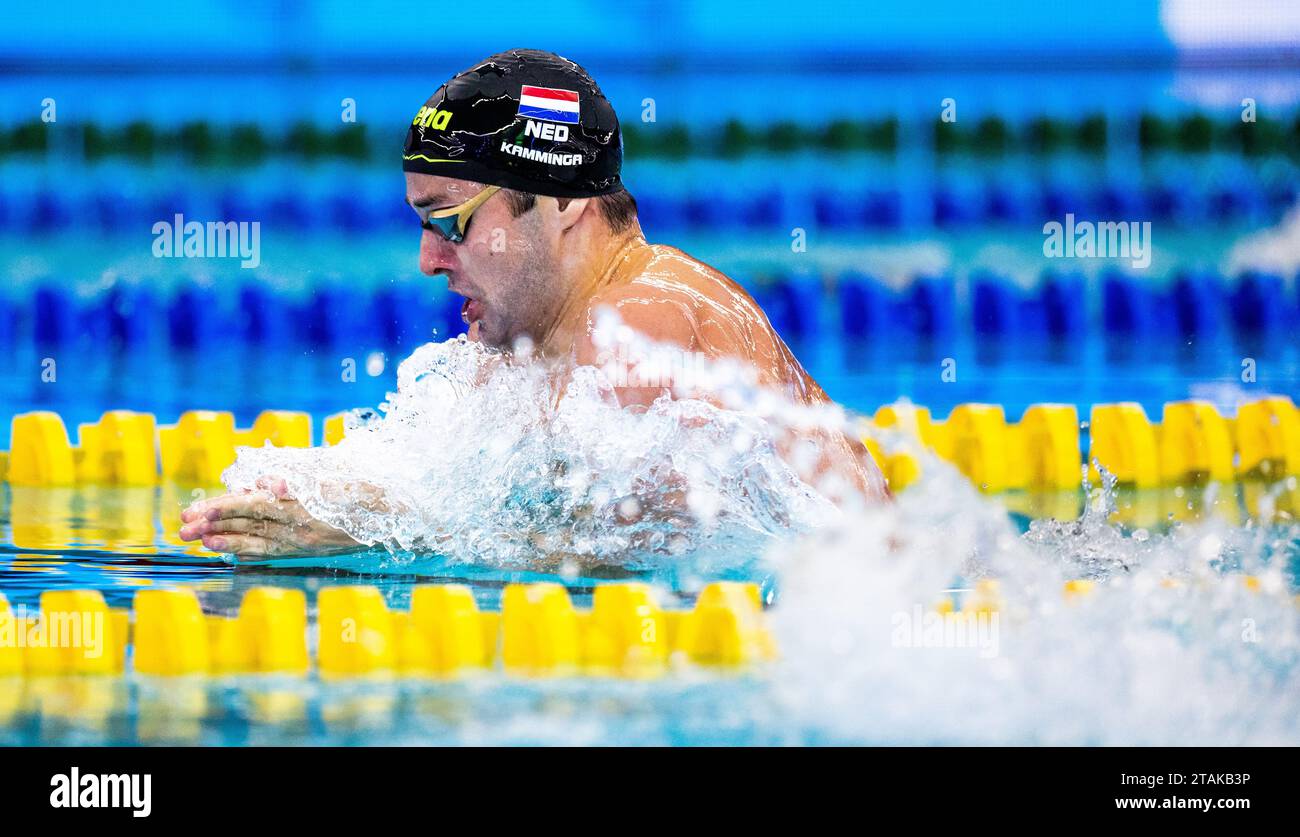 ROTTERDAM - Arno Kamminga meets swimming on the second day of the ...