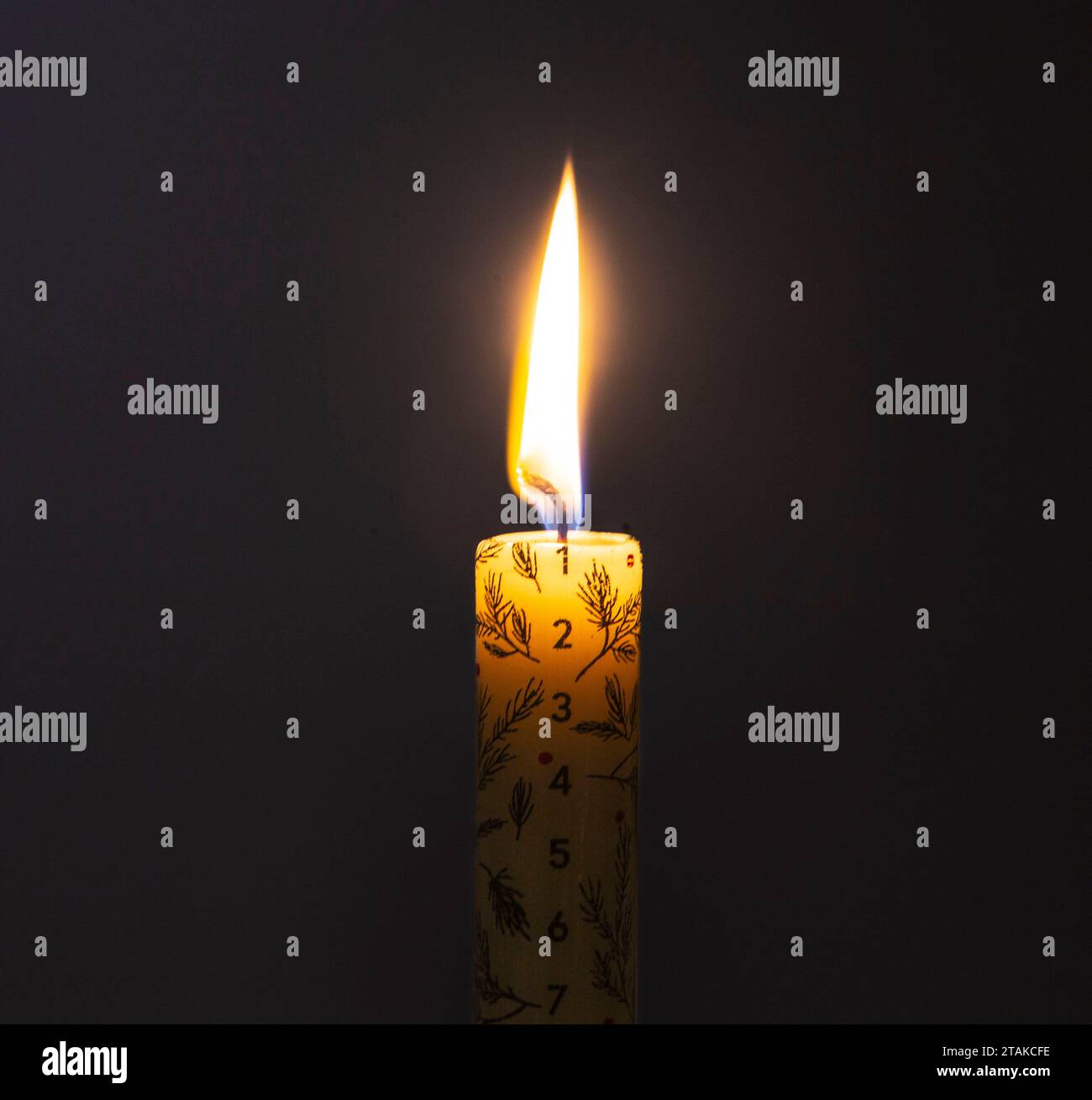 Candle numbers hi-res stock photography and images - Alamy