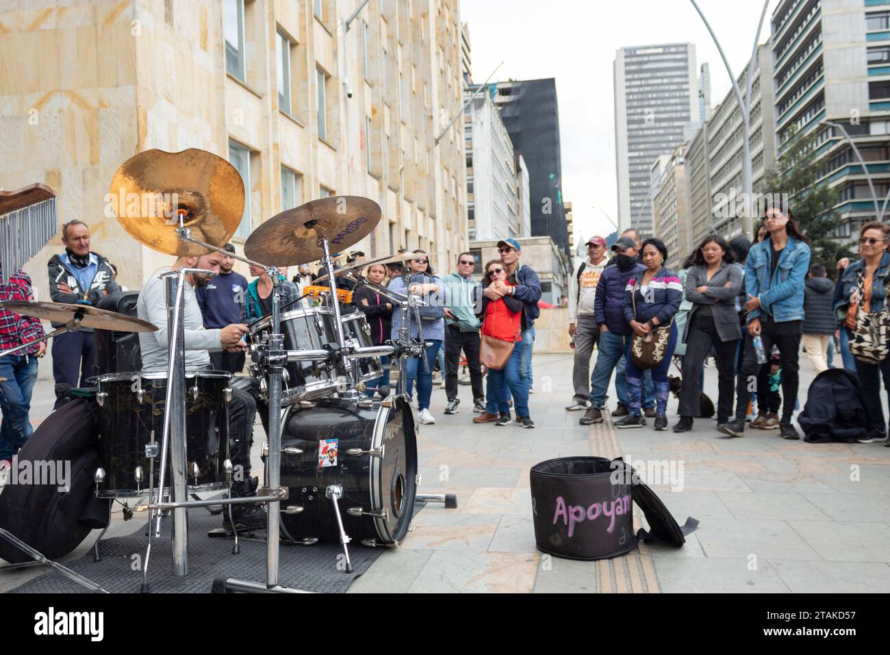 Pedestrian zone bogotá hi-res stock photography and images - Alamy