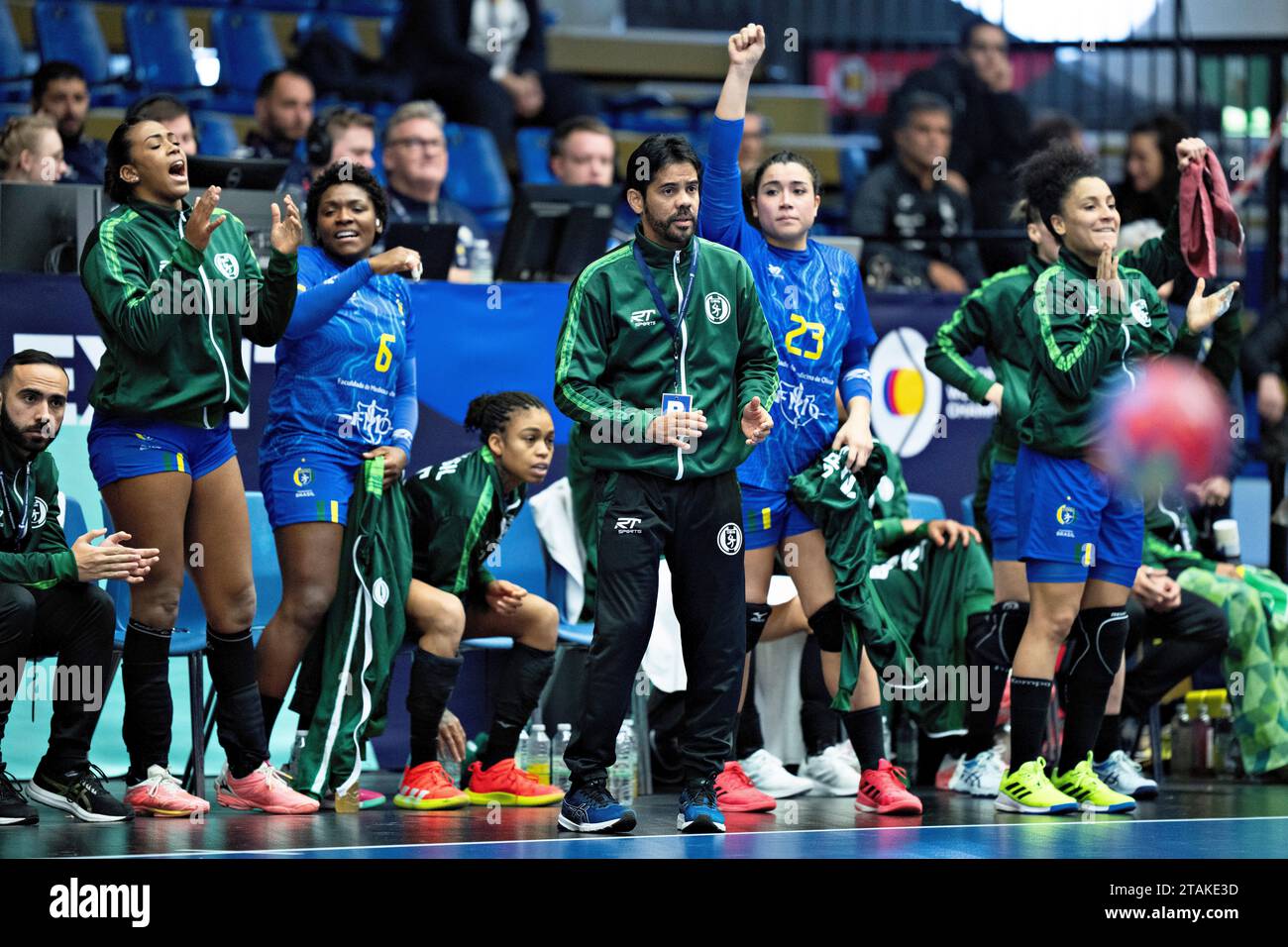 Brazil celebrates victory in the IHF World Womens Handball Championship ...