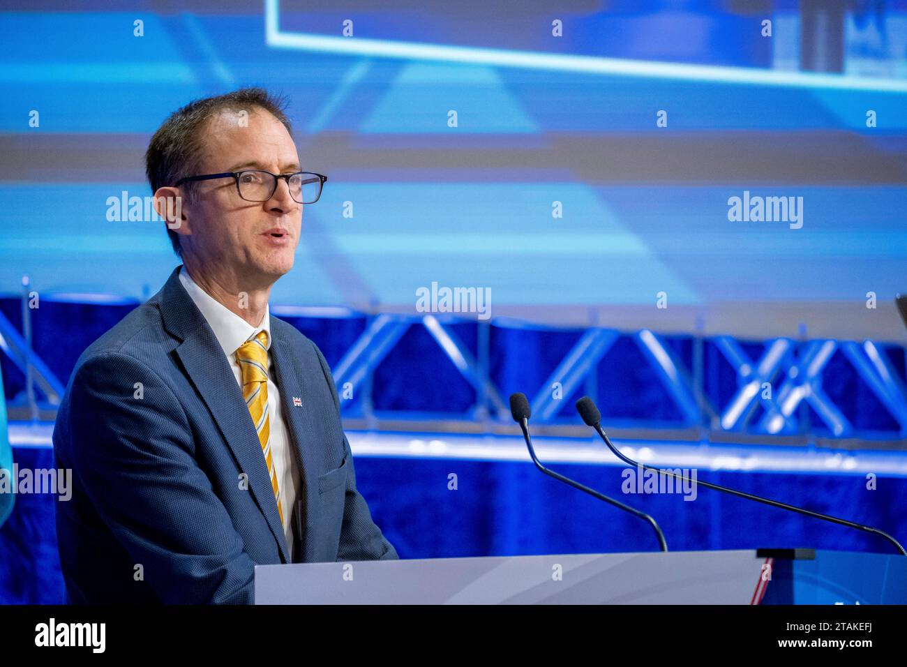 Vienna, Vienna, Austria. 1st Dec, 2023. GRAEME BIGGAR, Director General ...