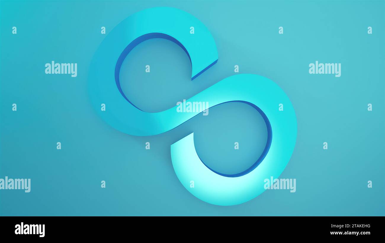 3d infinity sign. Computer generated render Stock Photo - Alamy