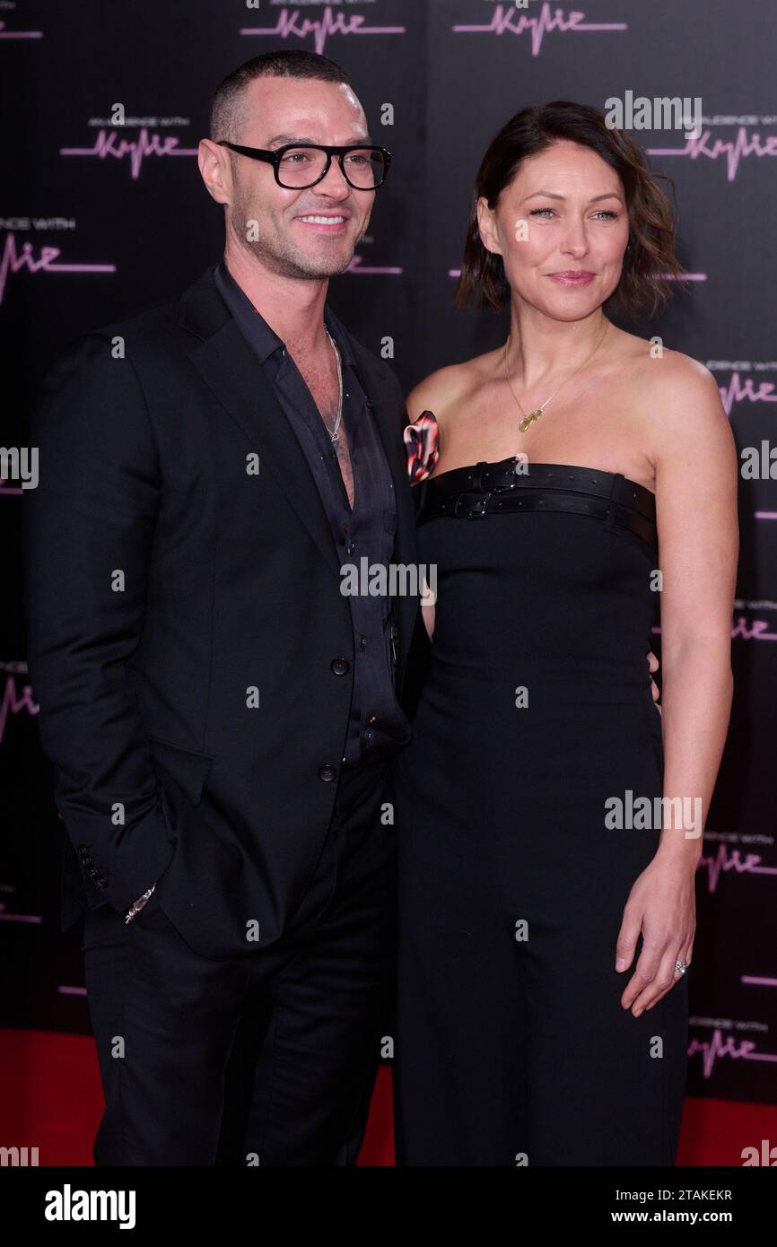 London, UK . 1 December, 2023 . Matt Willis, Emma Willis pictured at ...