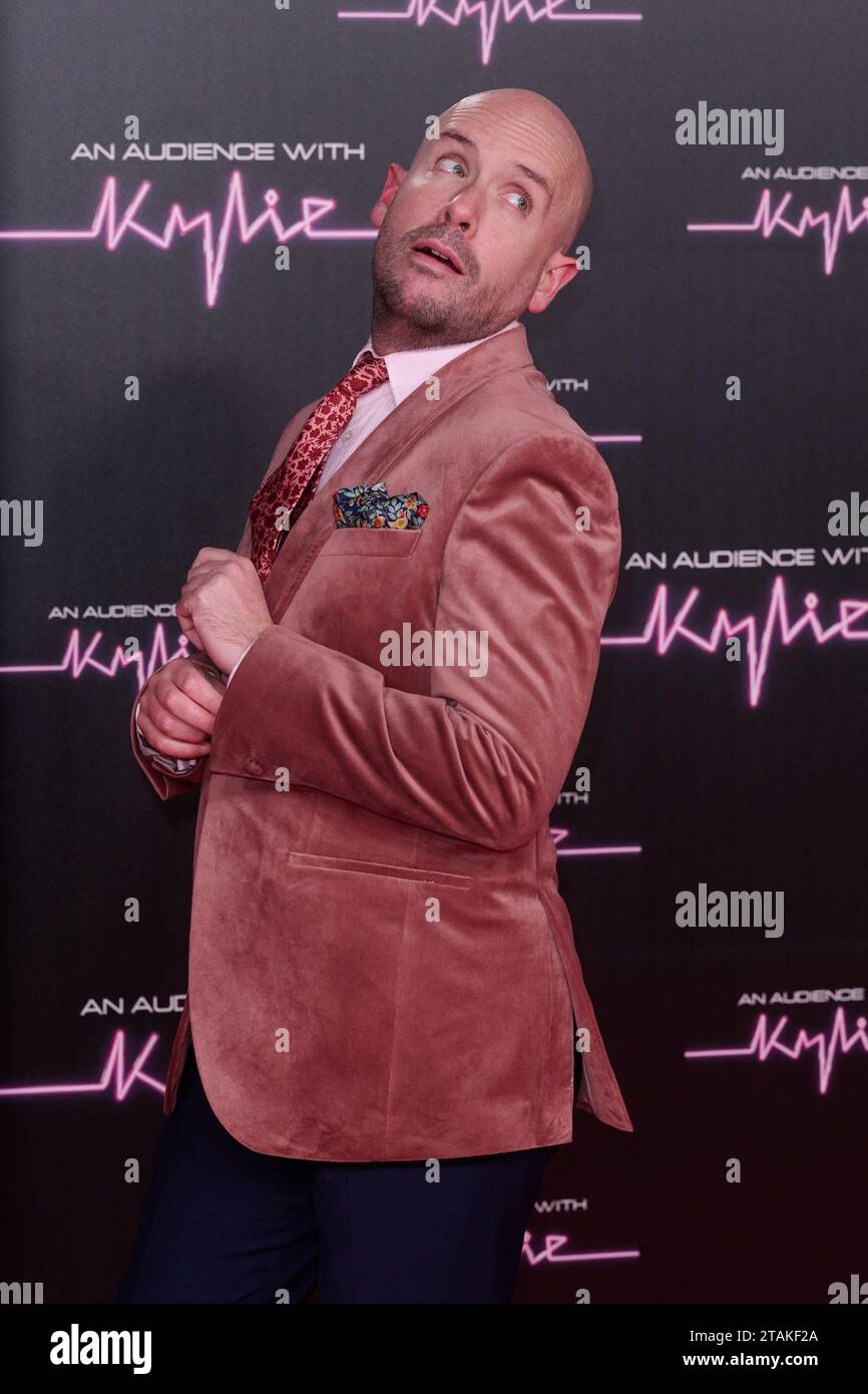 London, UK . 1 December, 2023 . Tom Allen pictured at the An Audience ...