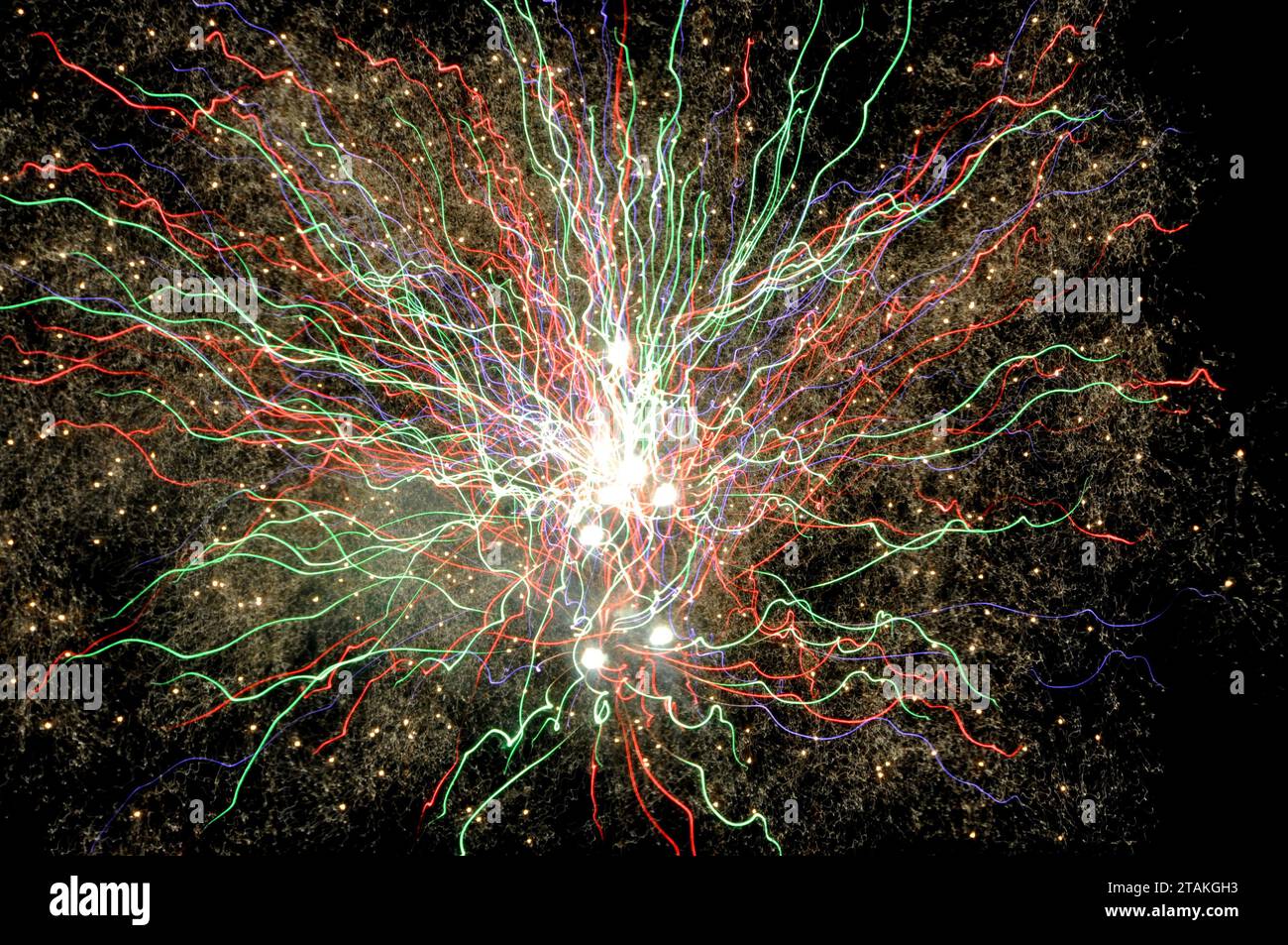 Fireworks on firework night, November 5th Stock Photo - Alamy