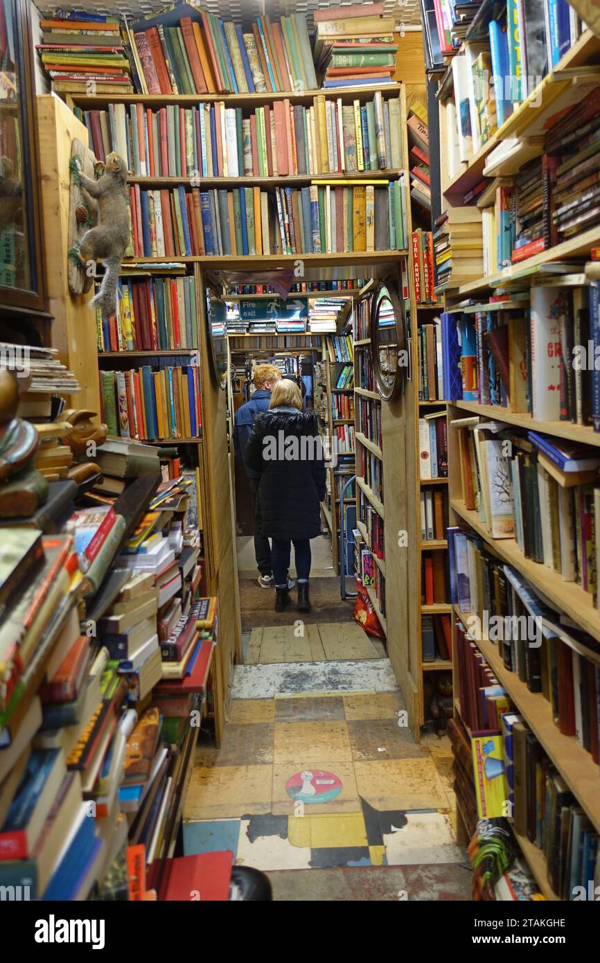 Old bookstore in Morecambe Stock Photo - Alamy