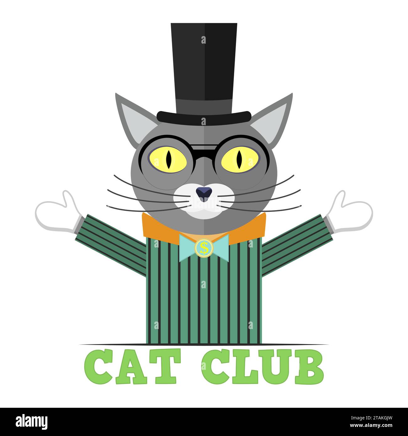 Cat in suit hi-res stock photography and images - Alamy