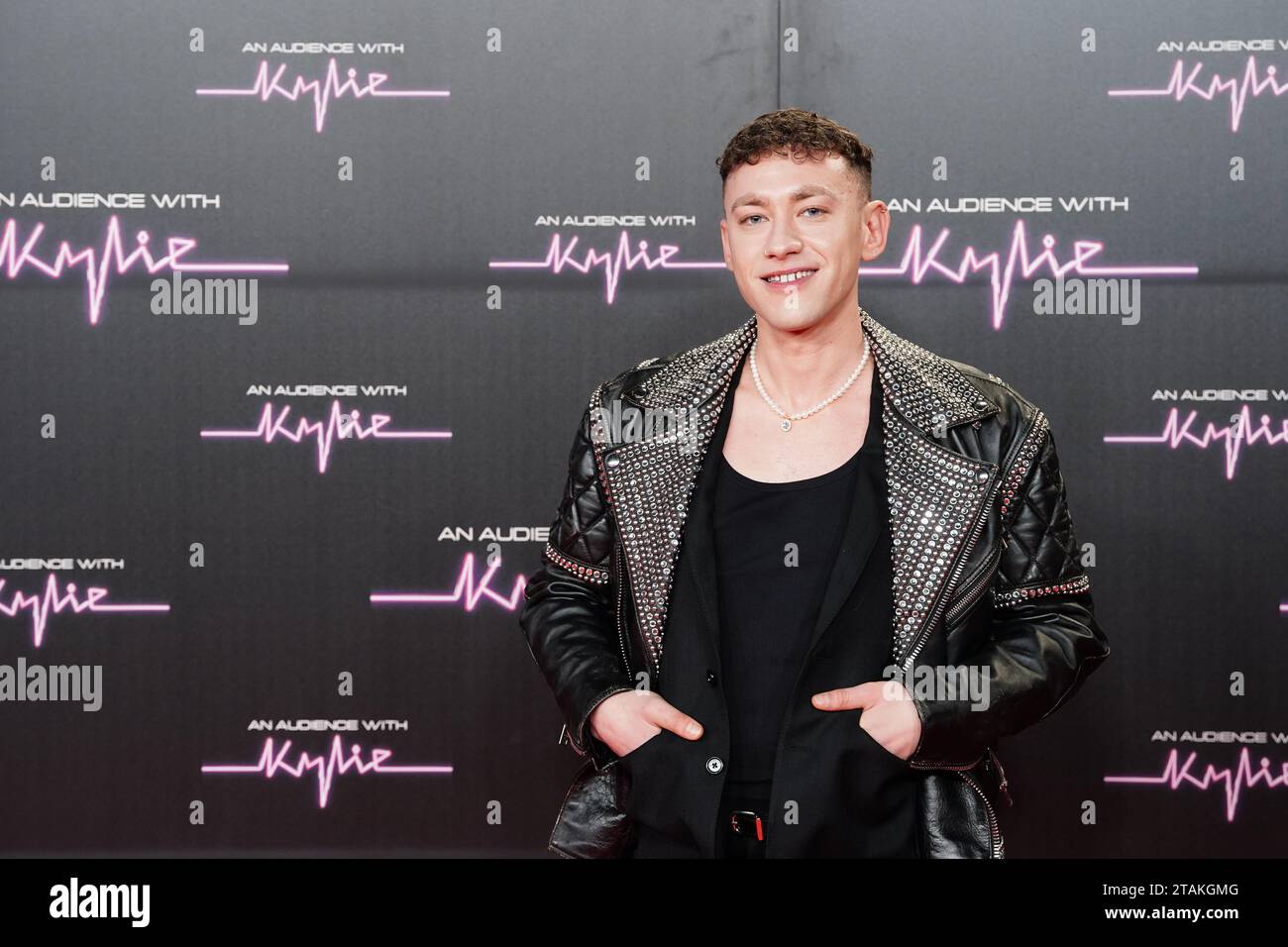 Olly Alexander attending An Audience With Kylie at the Royal Albert ...