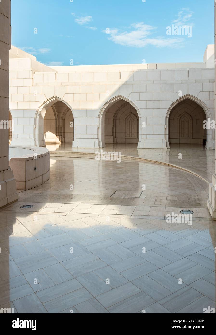 Exteriors of the Royal Opera House in Muscat, Sultanate of Oman Stock ...