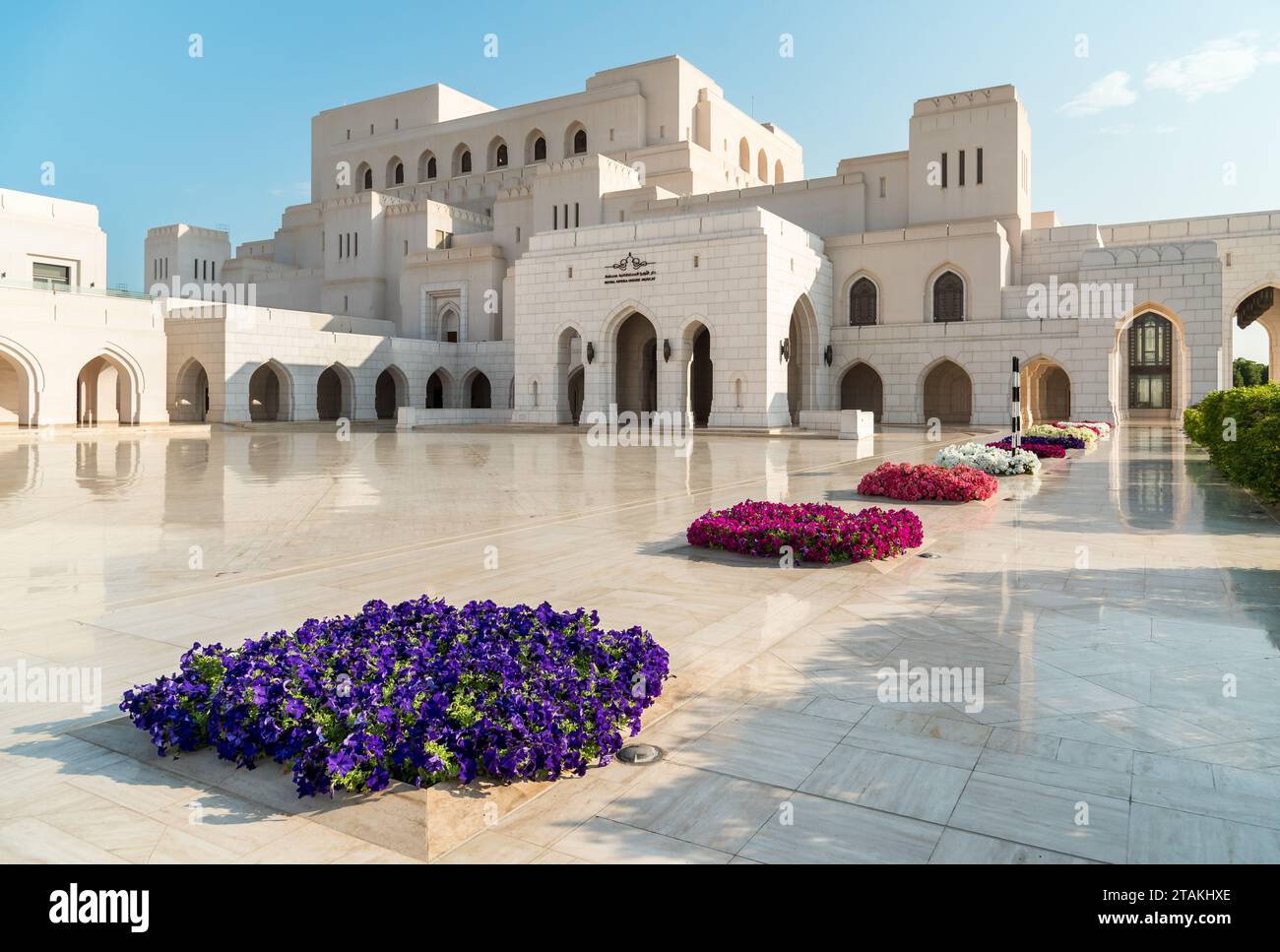 Muscat, Oman - February 11, 2020: View of Royal Opera House in Muscat ...