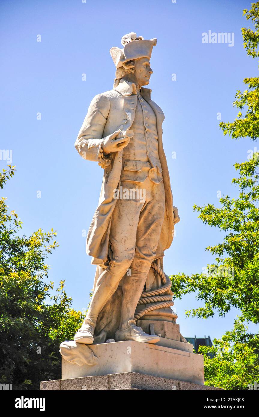 Captain Cook Statue, Queen Victoria Statue, Victoria Square ...