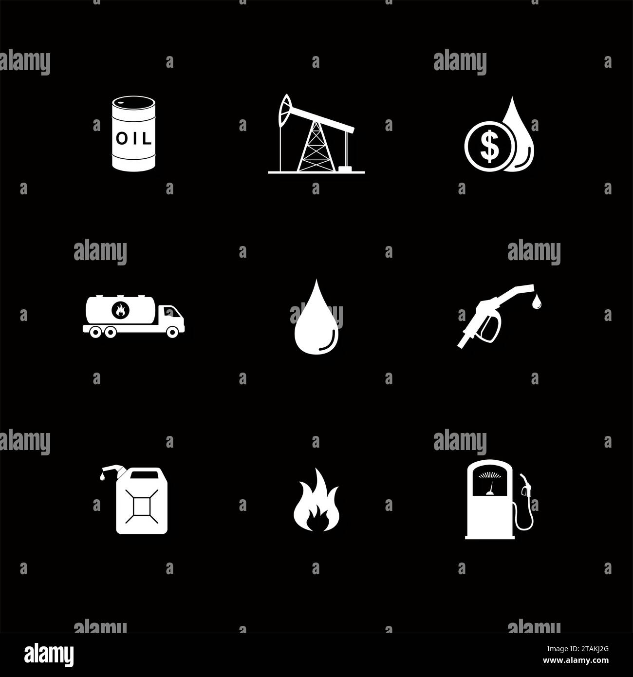 Petrol pump vector vectors hi-res stock photography and images - Alamy