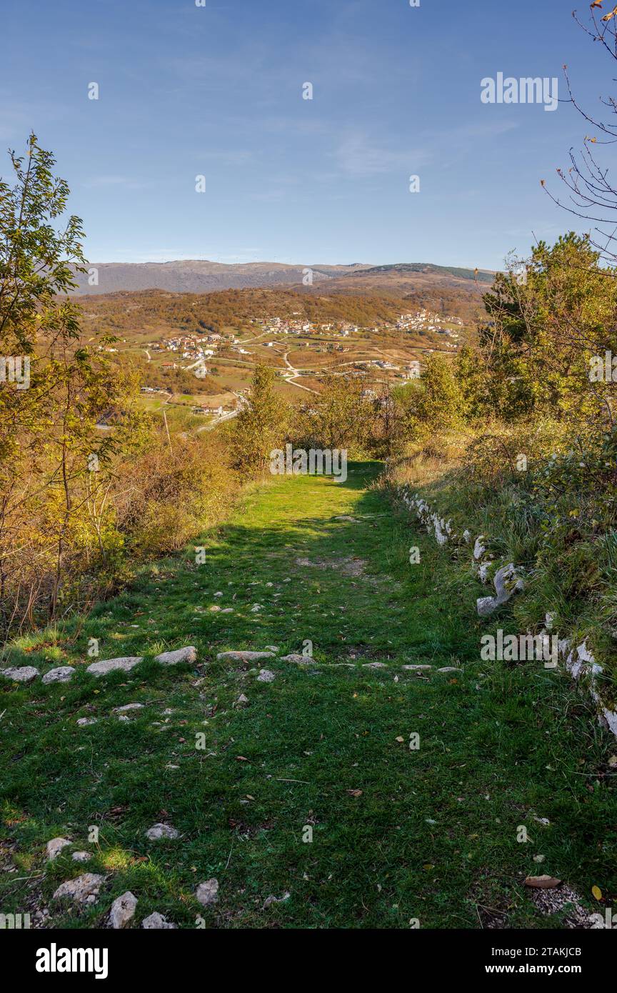 Castelpetroso, Sanctuary of the Madonna Addolorata. Via Matris ...