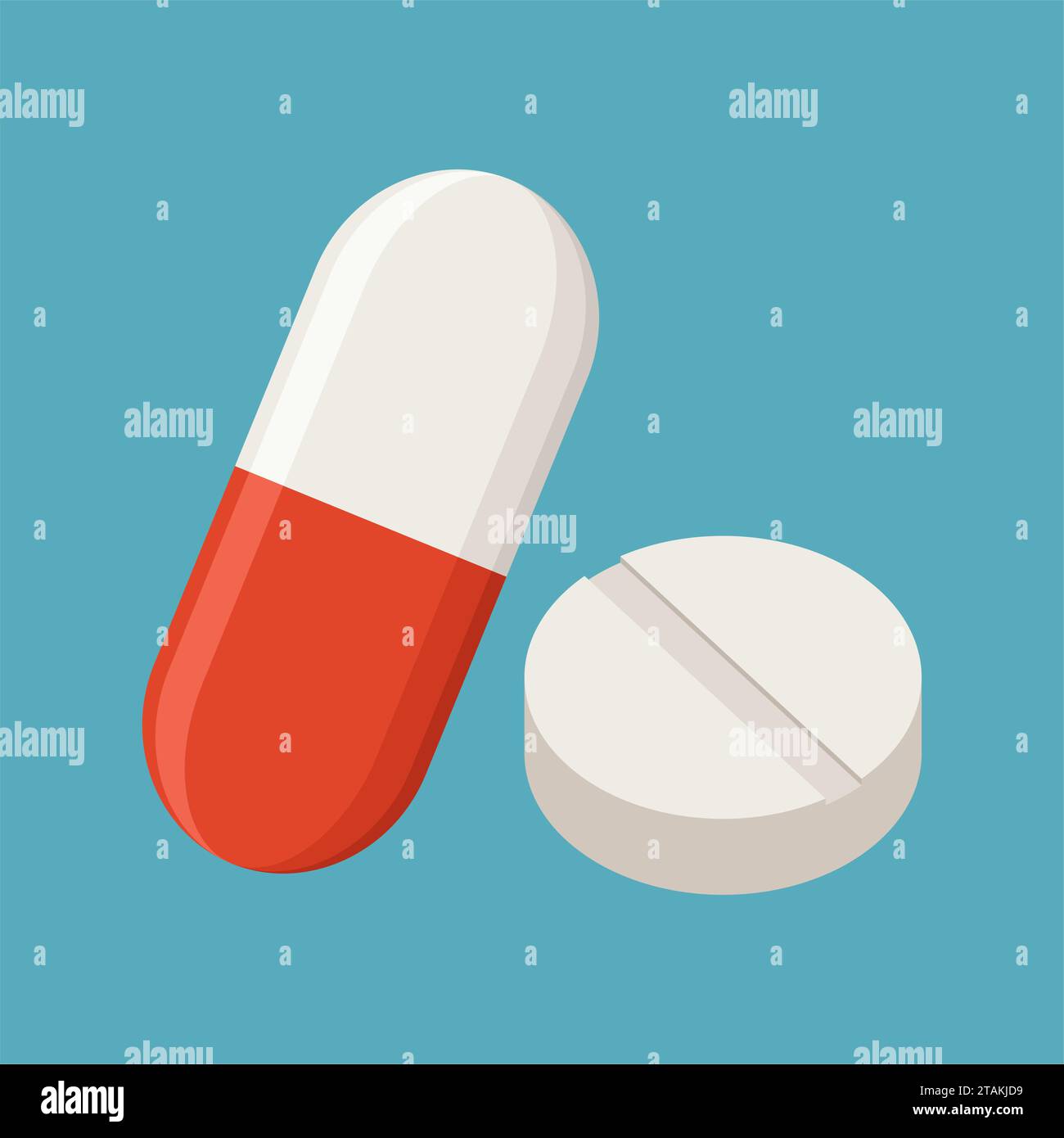 Medication vector vectors hi-res stock photography and images - Alamy