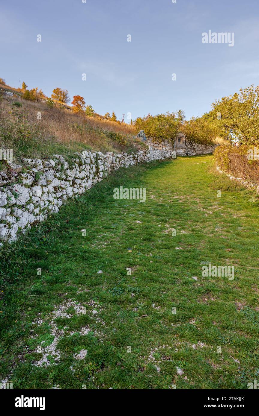 Castelpetroso, Sanctuary of the Madonna Addolorata. Via Matris ...