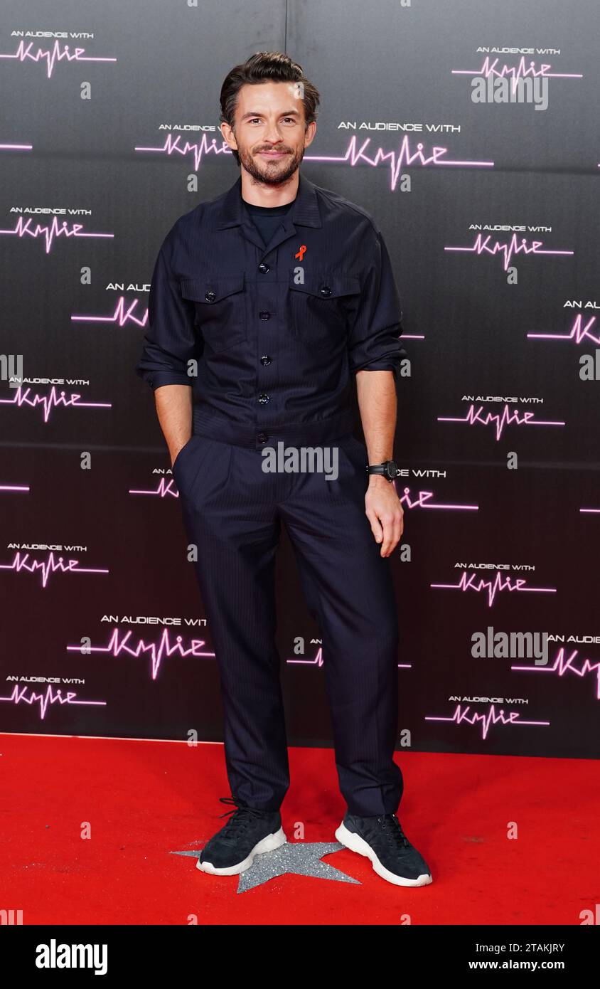 Jonathan Bailey attending An Audience With Kylie at the Royal Albert ...