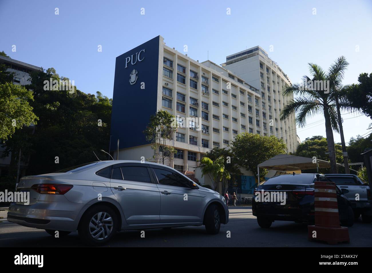 Campus of the Pontifical Catholic University of Rio de Janeiro. PUC ...