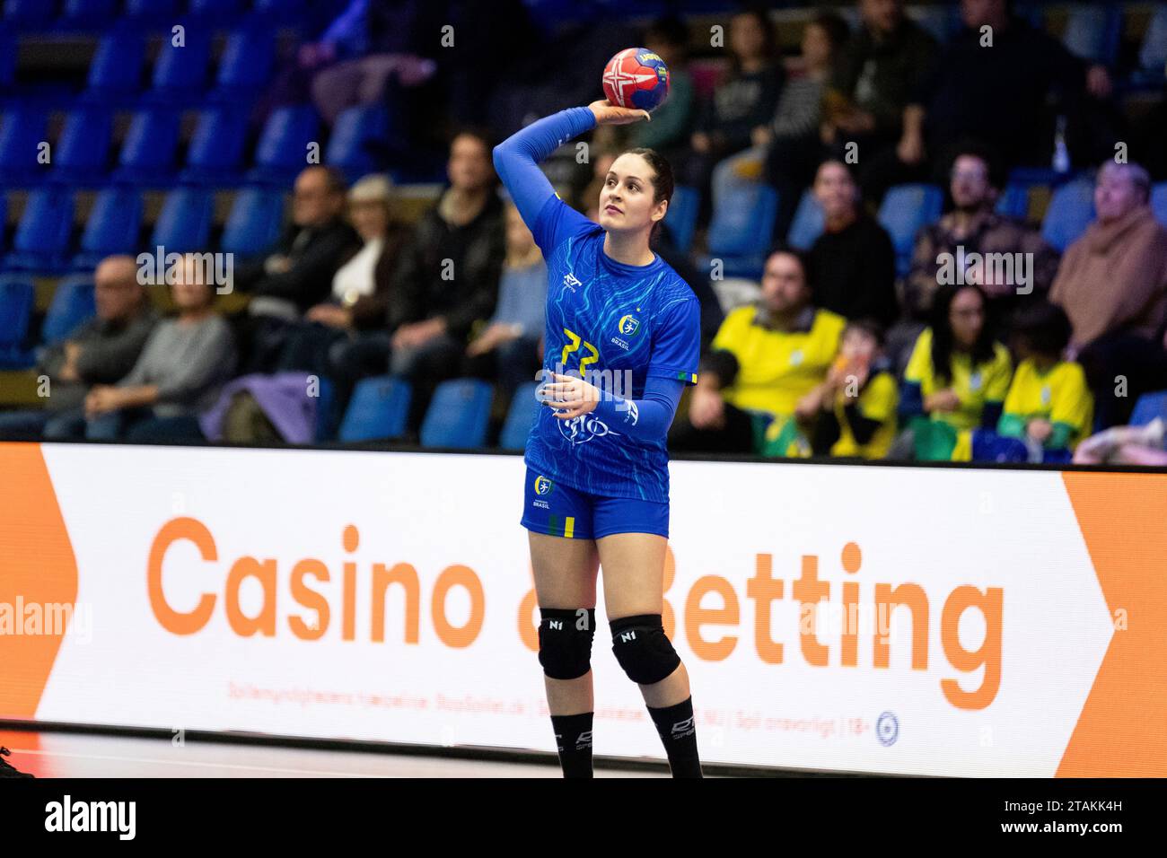 Frederikshavn, Denmark. 01st Dec, 2023. Kelly De Abreu Rosa (77) of ...