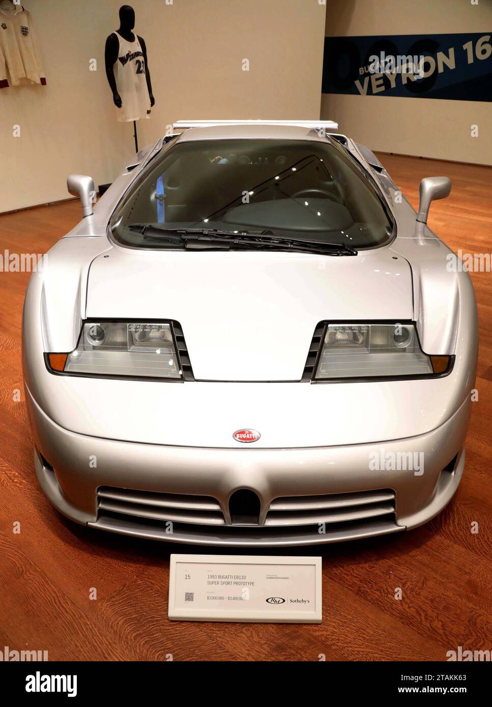 New York, New York, USA. 30th Nov, 2023. 1993 Bugatti EB110 Super Sport ...