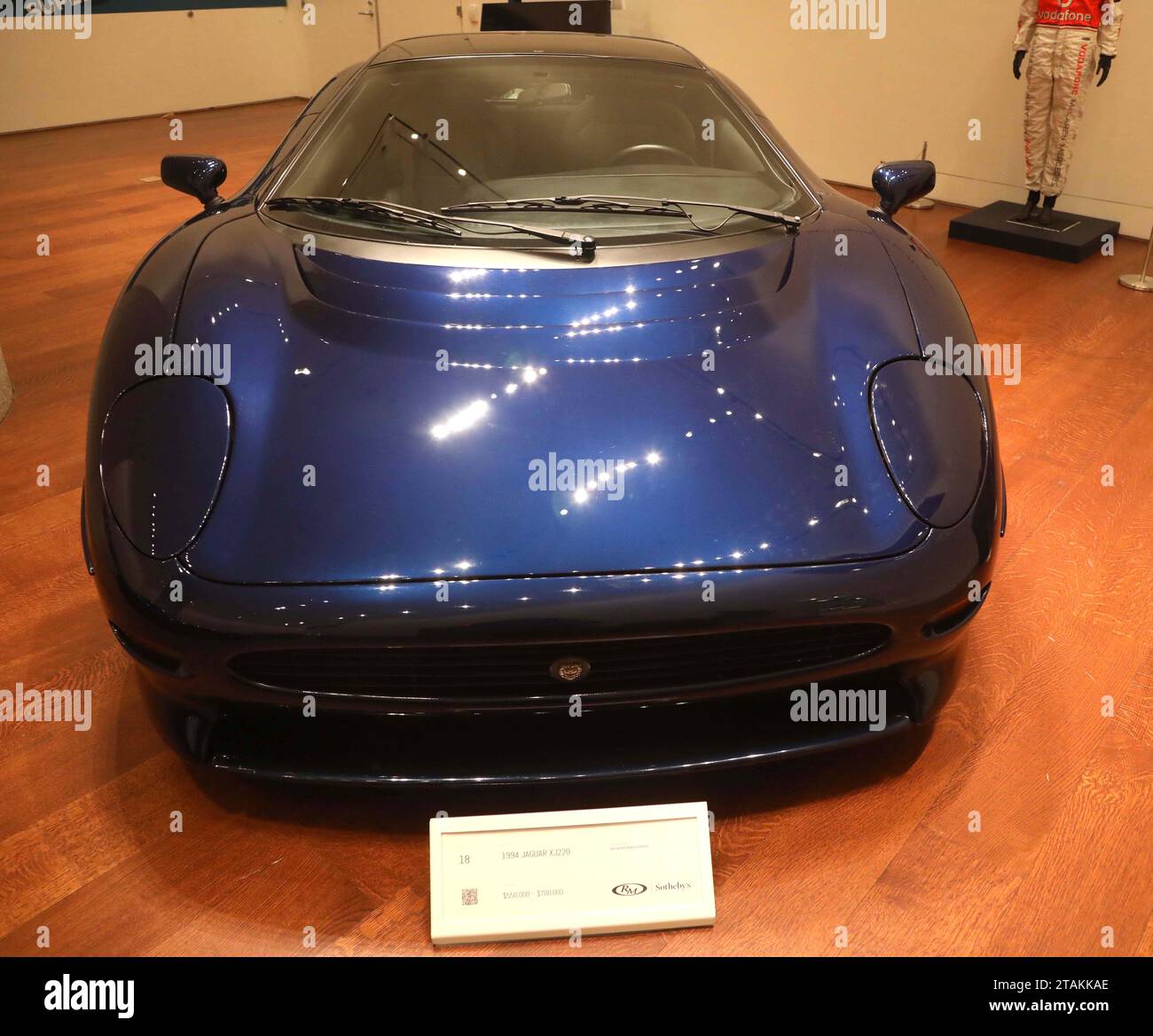 New York, New York, USA. 30th Nov, 2023. 1994 Jaguar XJ220 estimate ...
