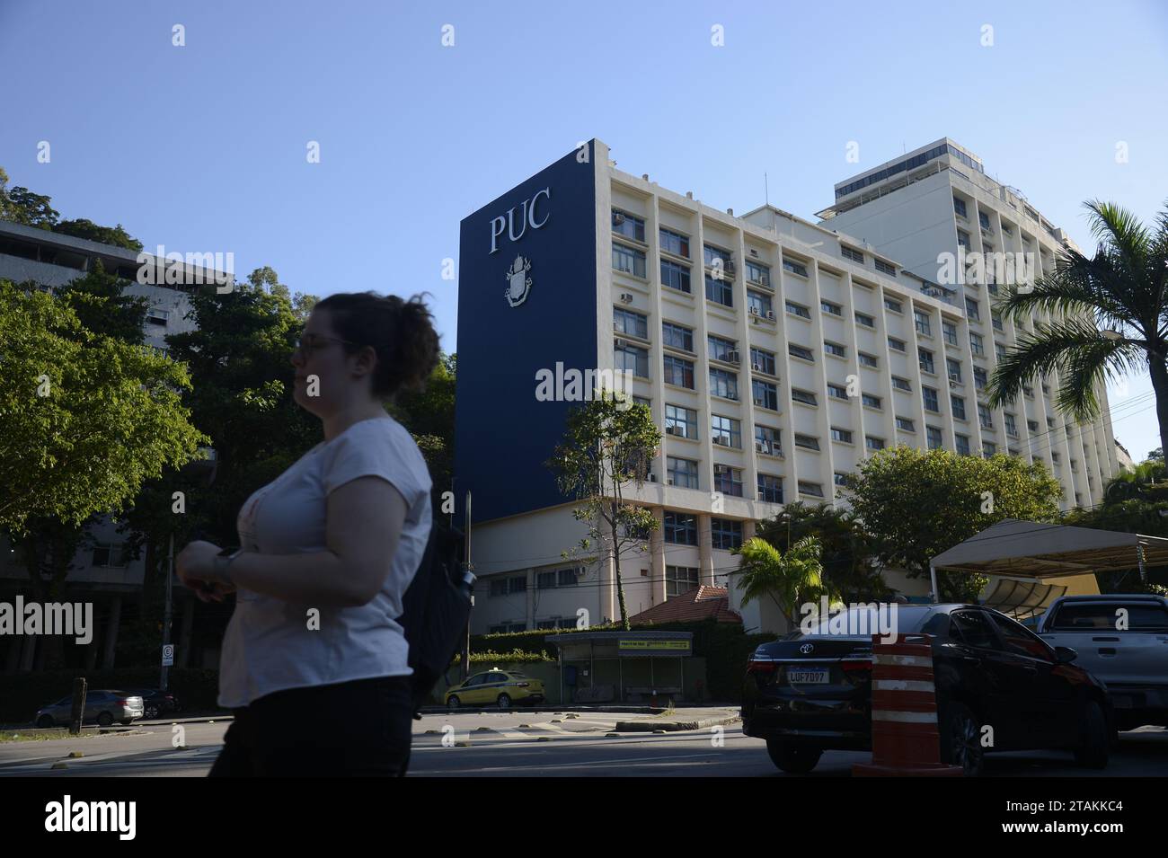 Campus of the Pontifical Catholic University of Rio de Janeiro. PUC ...
