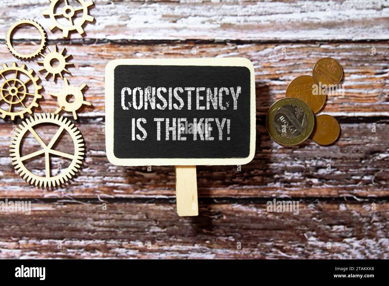 Consistency motivational hi-res stock photography and images - Alamy