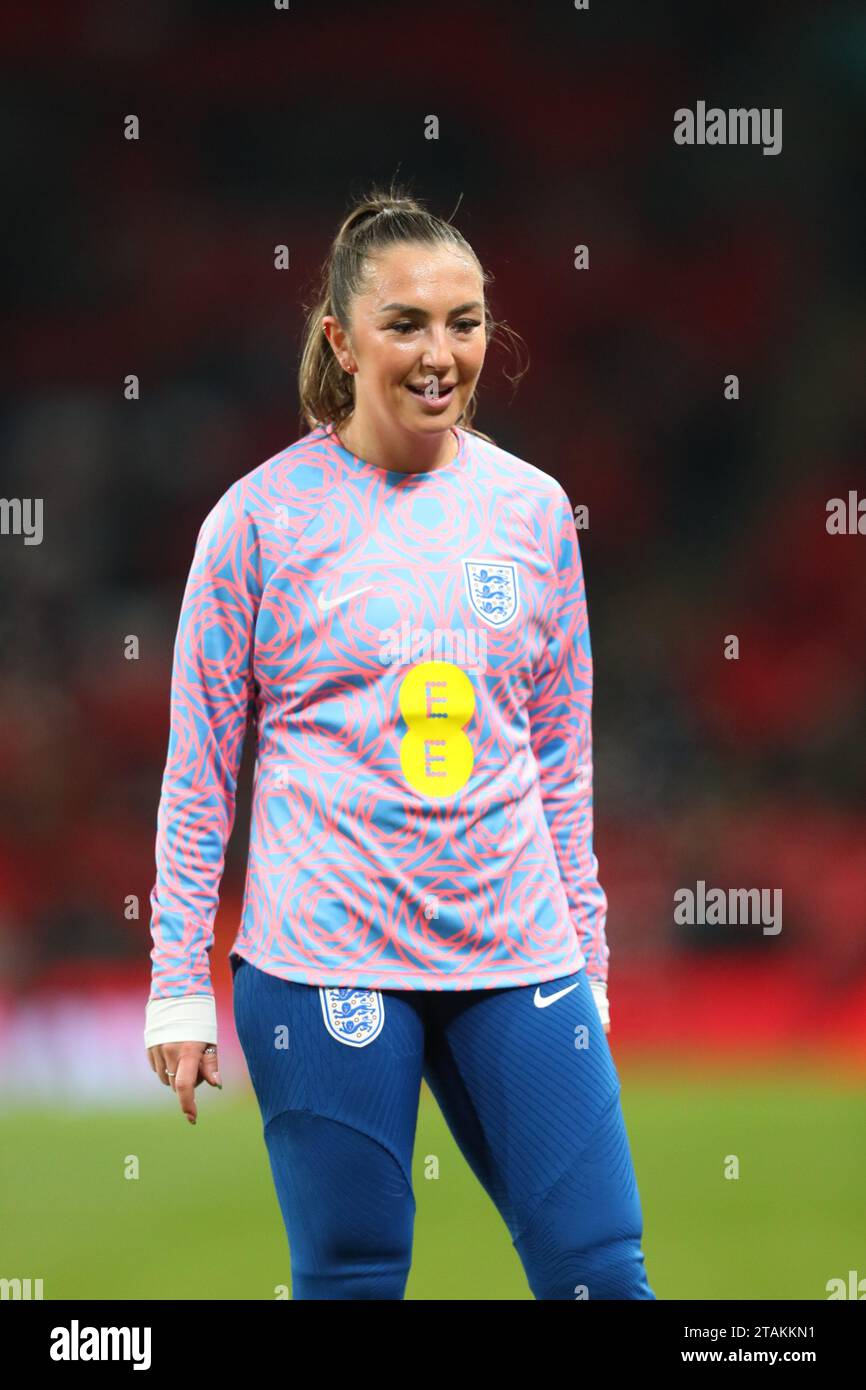 Wembley Stadium, London, UK. 1st Dec, 2023. Womens Nations League ...