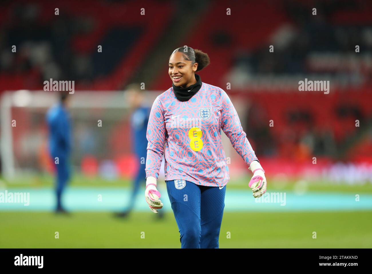 Wembley Stadium, London, UK. 1st Dec, 2023. Womens Nations League ...