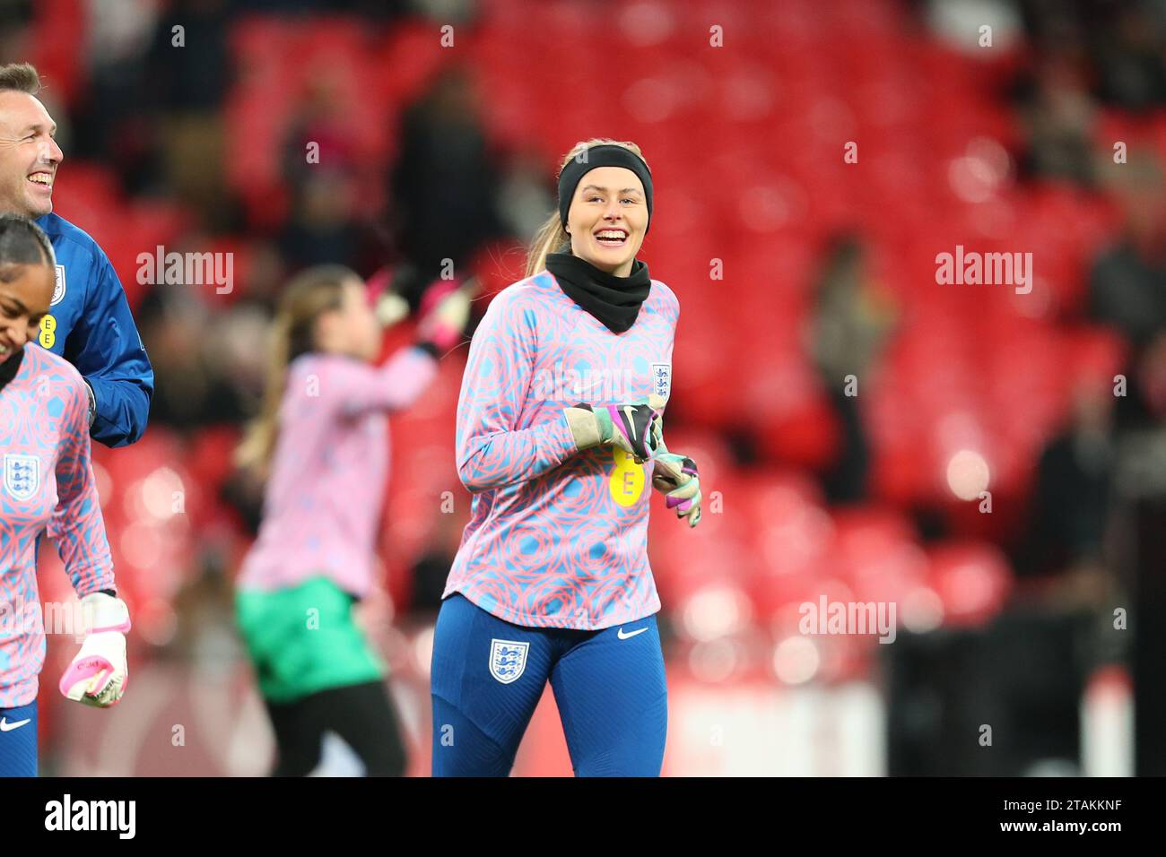 Wembley Stadium, London, UK. 1st Dec, 2023. Womens Nations League ...